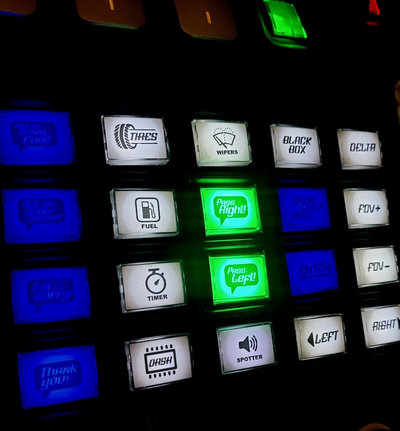 SIMUBOX M4 GT3 BUTTON BOX Sim Racing Fanatecsimucube - Etsy New Zealand