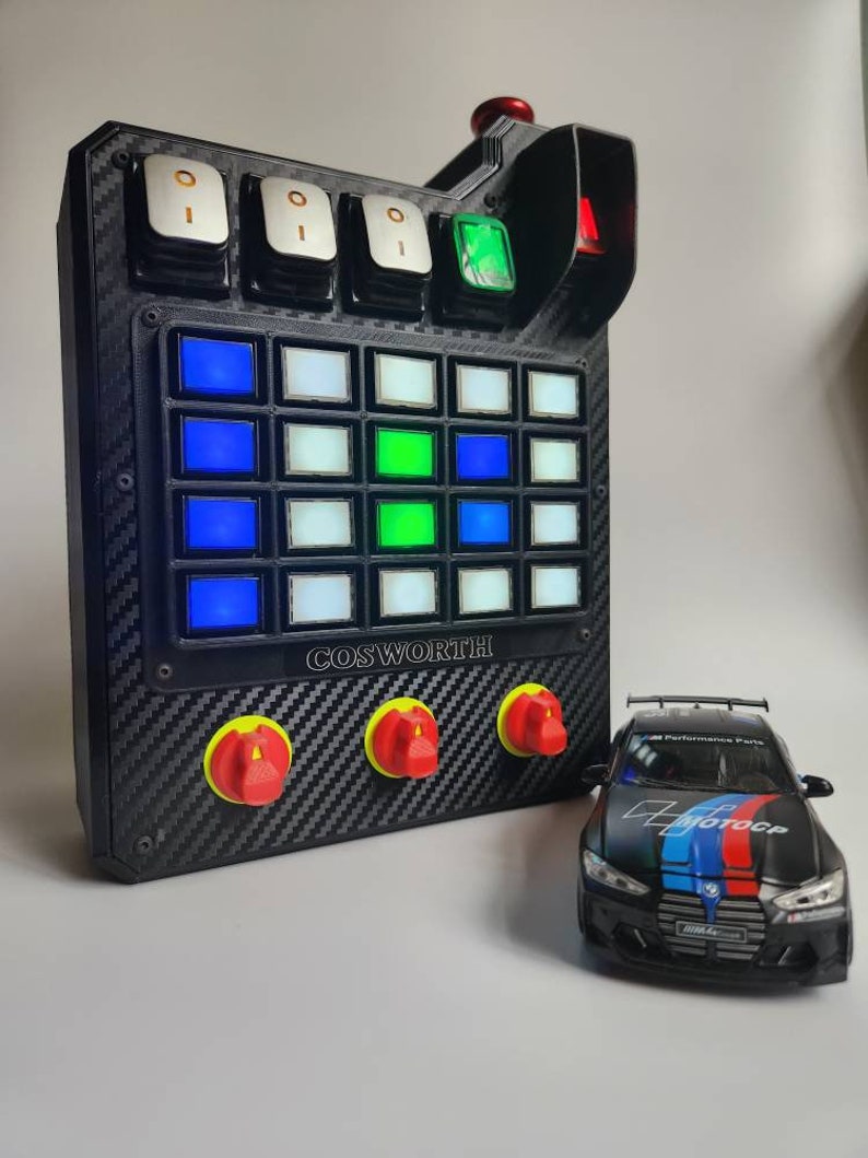 SIMUBOX M4 GT3 BUTTON BOX Sim Racing, Fanatec,simucube, Thrustmaster ...