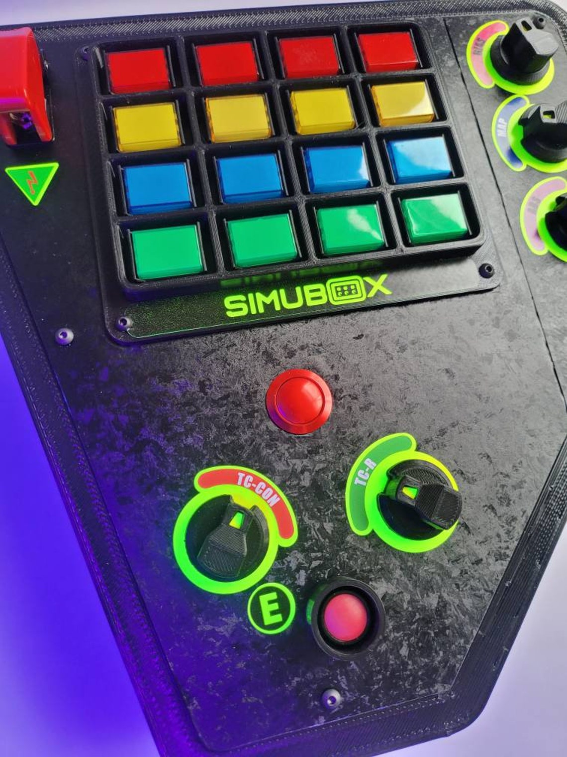 SIMUBOX 919 BUTTON BOX Sim Racing, Fanatec,simucube, Thrustmaster ...