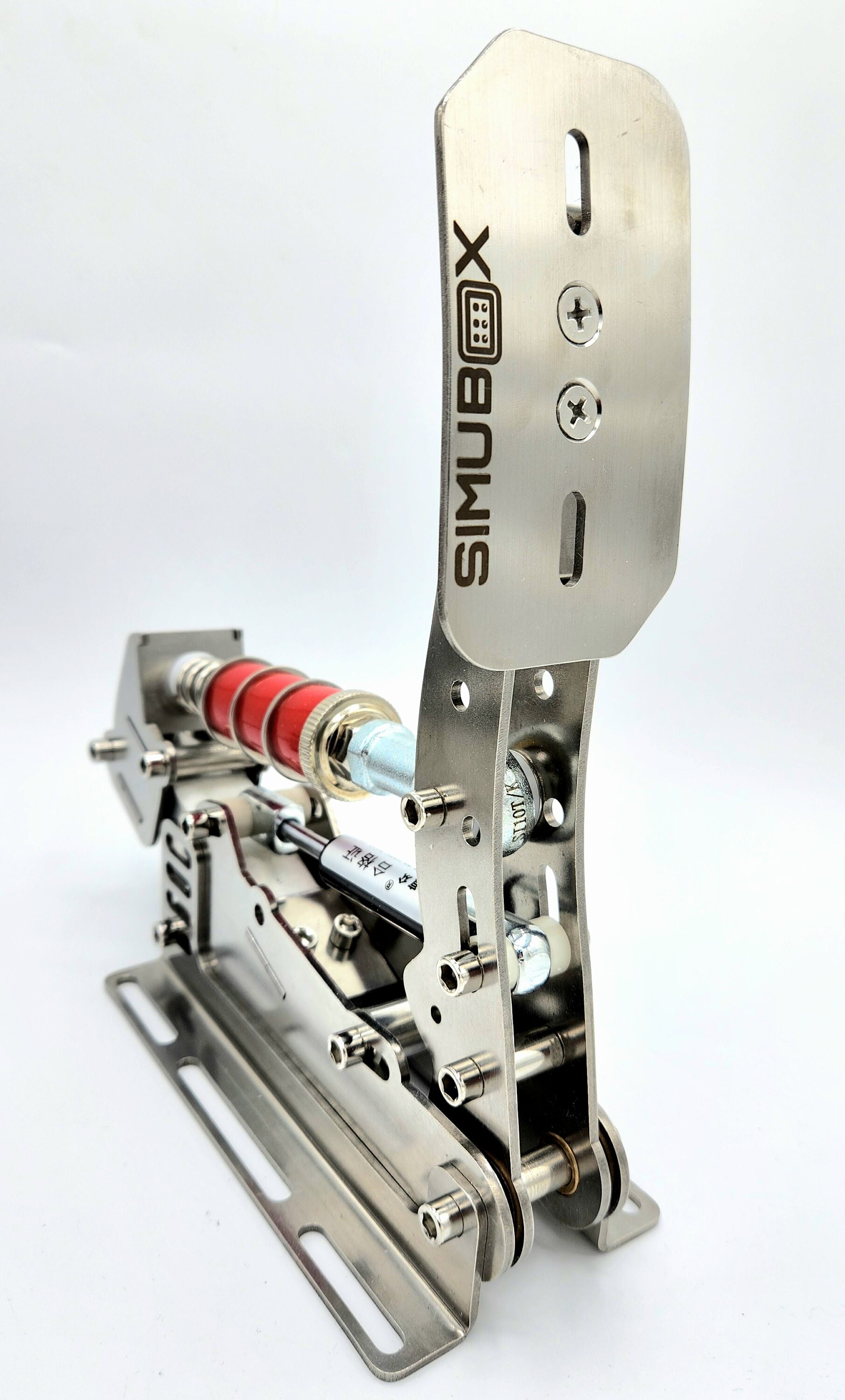 SIMUBOX Load Cell Pedals V2. Stainless Steel. 2 Hydraulic Dampers. SIM ...