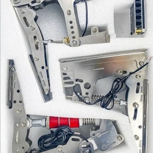 SIMUBOX Load Cell Pedals V2. Stainless Steel. 2 Hydraulic Dampers. SIM ...