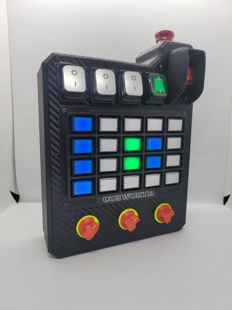 SIMUBOX M4 GT3 BUTTON BOX Sim Racing, Fanatec,simucube, Thrustmaster ...