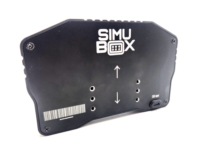 SIMUBOX DDU Sim Racing Dashboard Con 16 Led RGB. Vocore Compatible Con ...