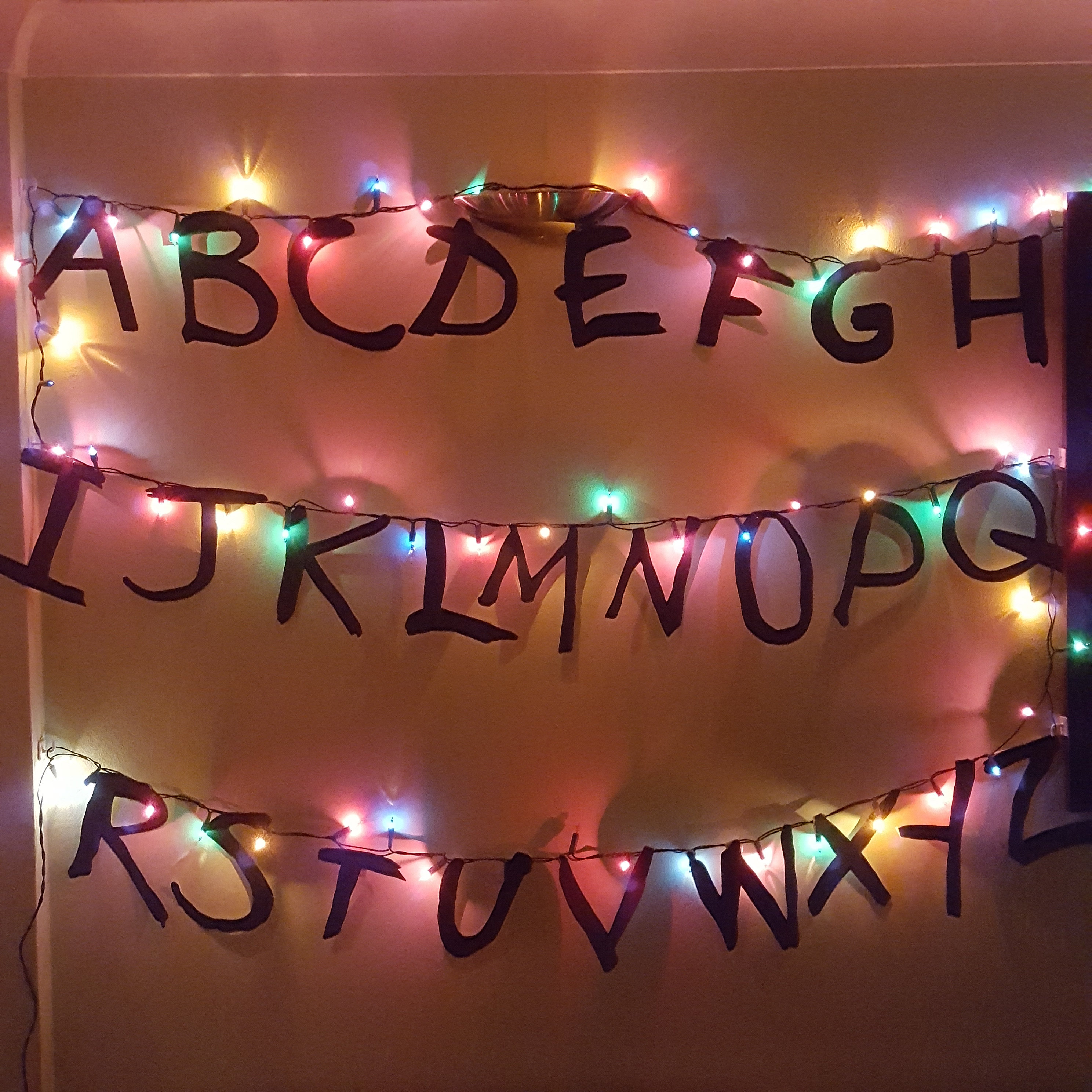 Stranger Things Download Printable Alphabet Wall Letters (as Seen at ...