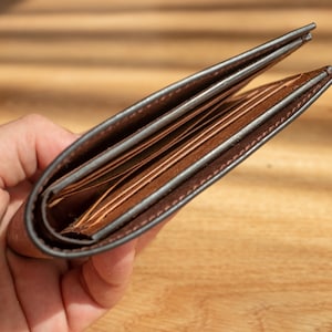 CLASSIC BIFOLD Wallet Billfold Minimal Slim | Etsy