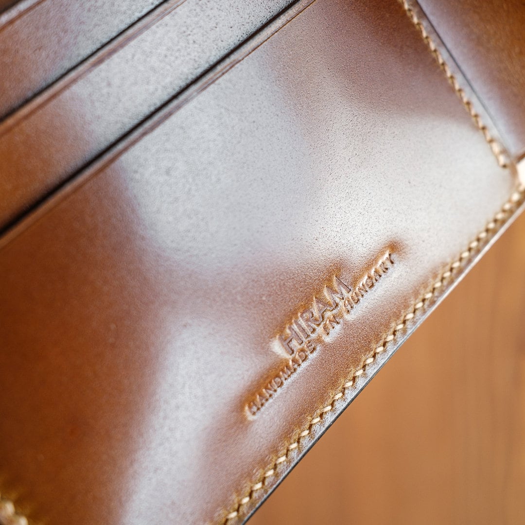 Full SHELL CORDOVAN Bifold Wallet Luxury Billfold CUSTOM Made | Etsy