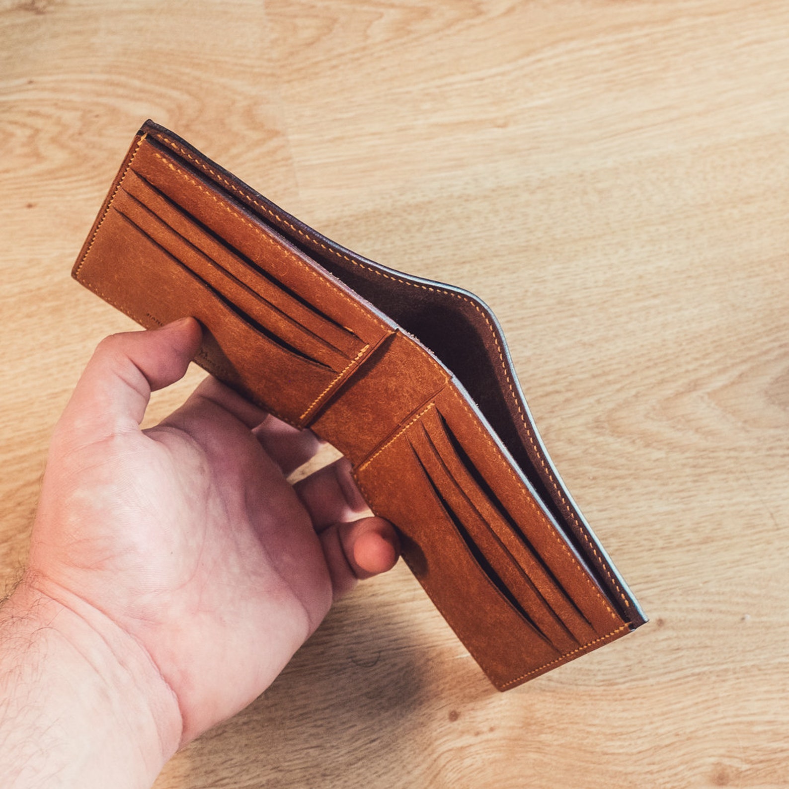 CLASSIC BIFOLD Wallet Billfold Minimal Slim - Etsy