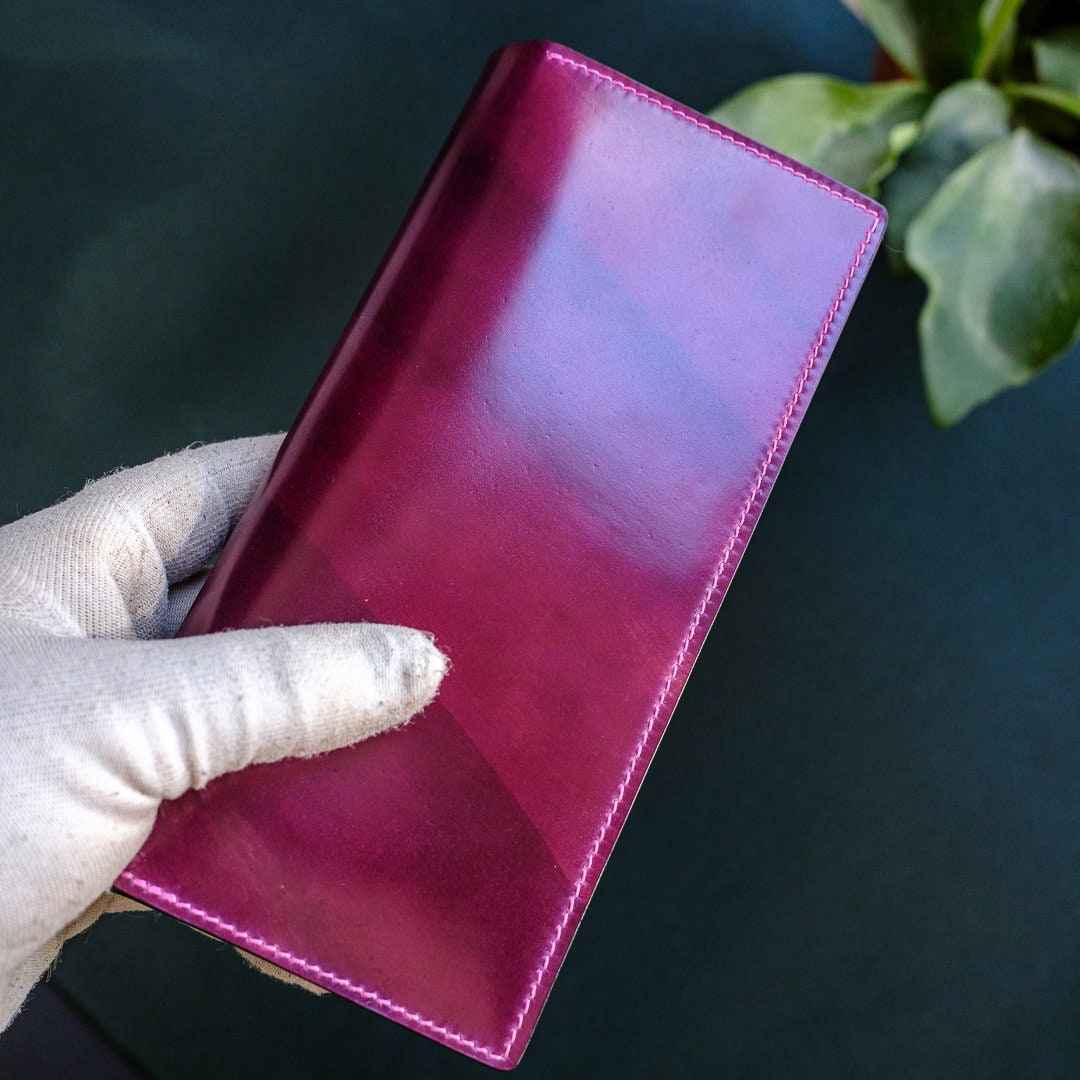 Shell Cordovan Exterior LONG WALLET - Etsy