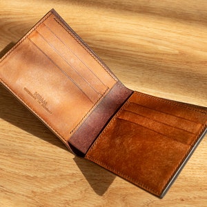 CLASSIC BIFOLD Wallet, Billfold Minimal Slim - Etsy