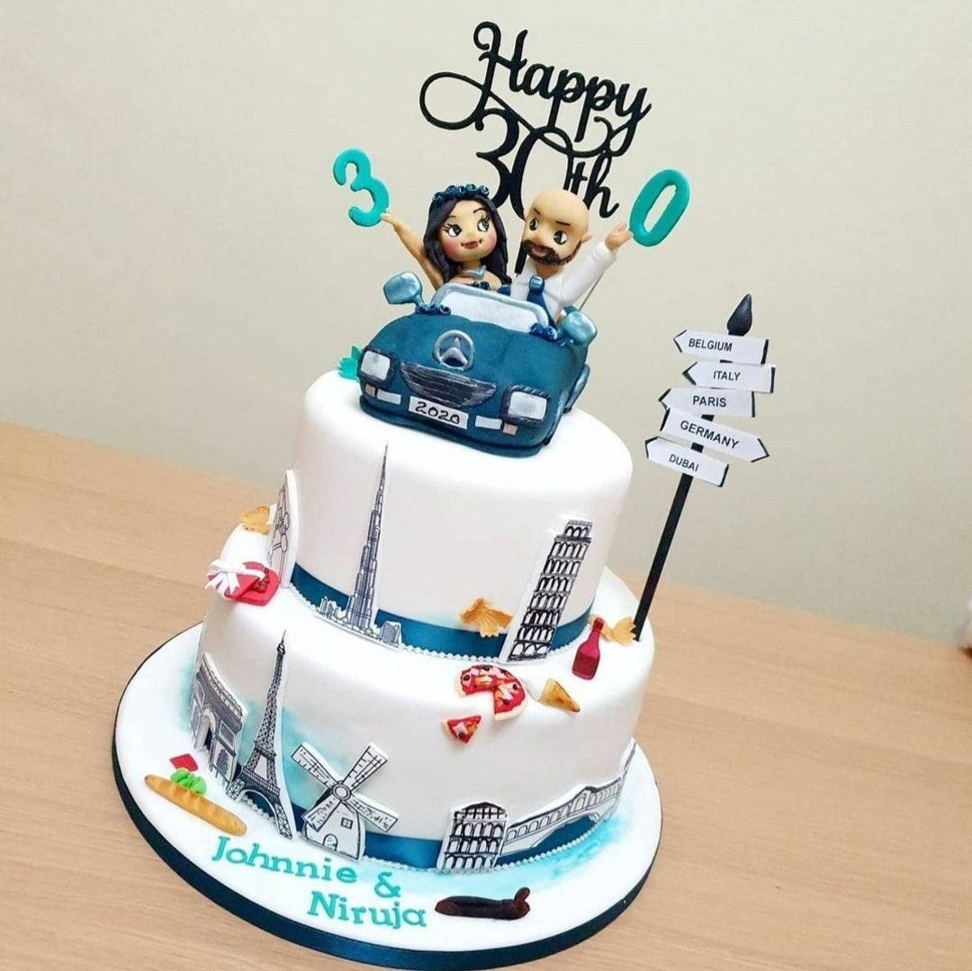 Happy 30th Cake Topper - Etsy