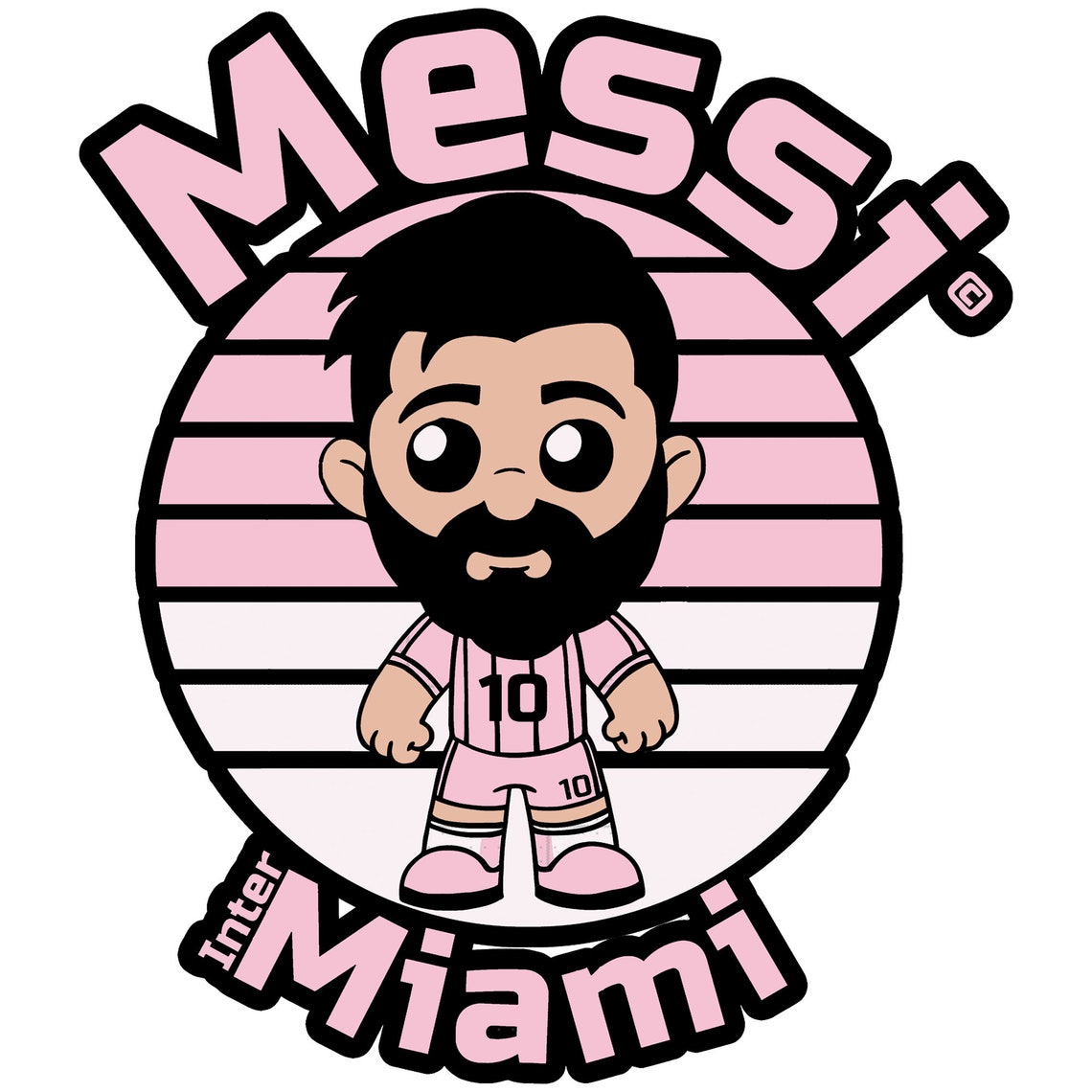 Messi Inter Miami: Descarga Digital Png Archivo Digital De Alta Calidad ...