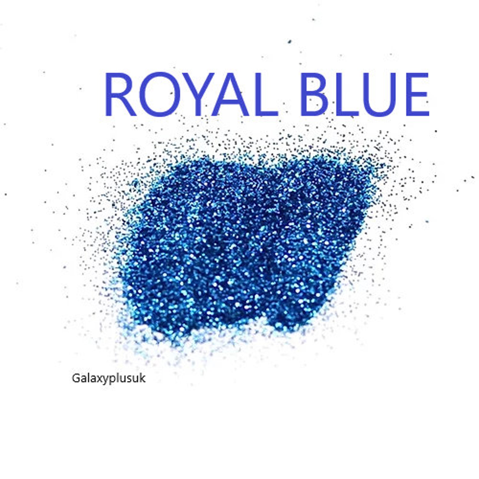 Royal Blue Paint Mixing Glitter Crystals Additive 100g for Emulsion ...