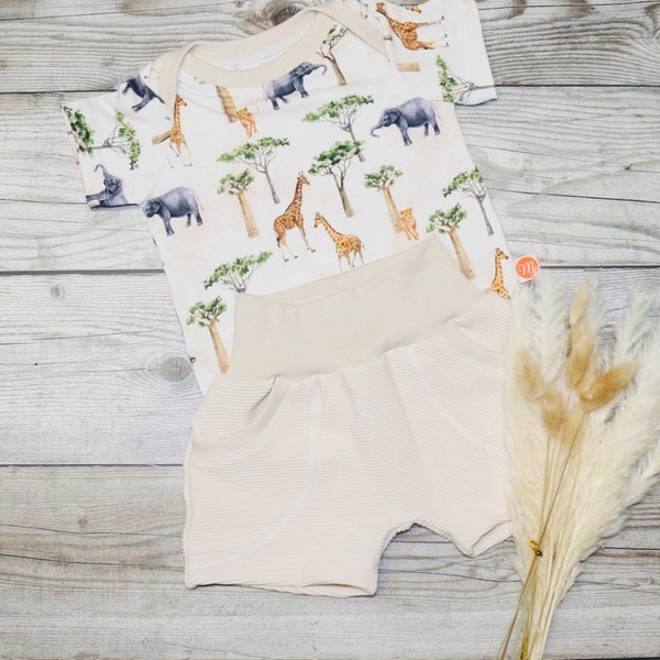 Safari Kids Outfit Pattern - Etsy