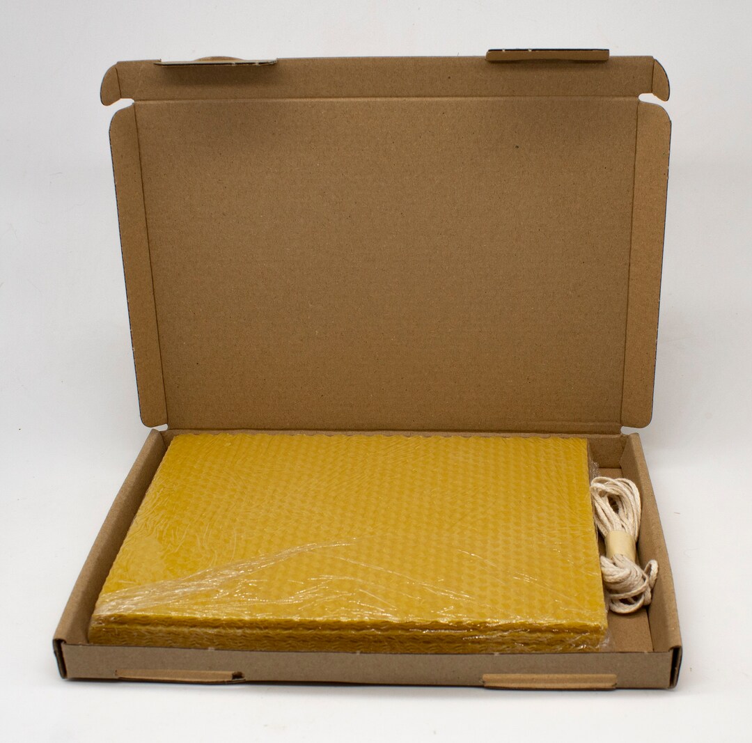 Beeswax Candle Making Kit in Box Beeswax Sheets for Candles - Etsy