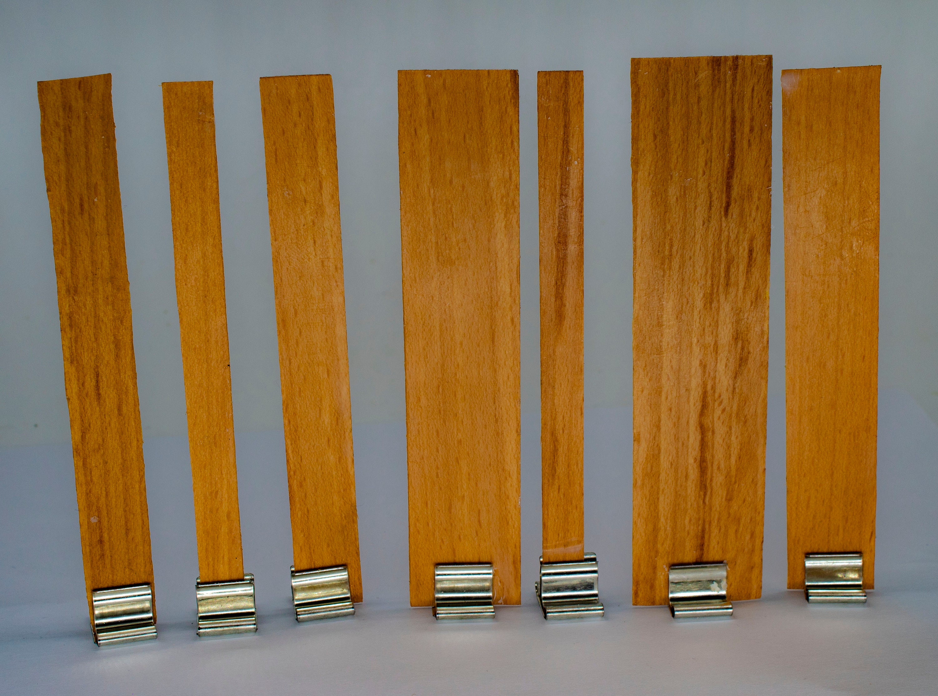 Impregnated Wooden Wicks 12 Pcs. Crackling Wooden Wicks | Etsy