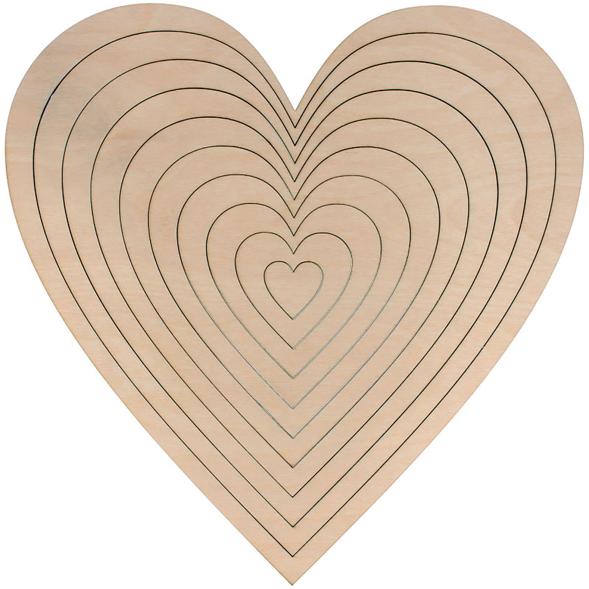 Wood Heart Shapes Wooden Hearts Wedding Wooden Plain Hearts | Etsy