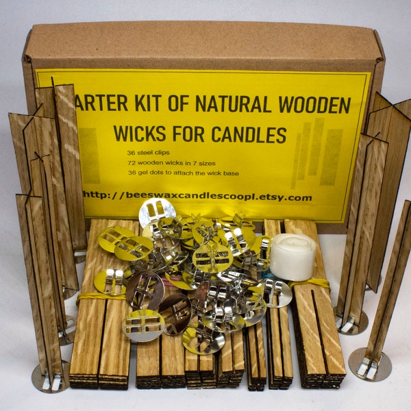 Candle Wicks - Etsy
