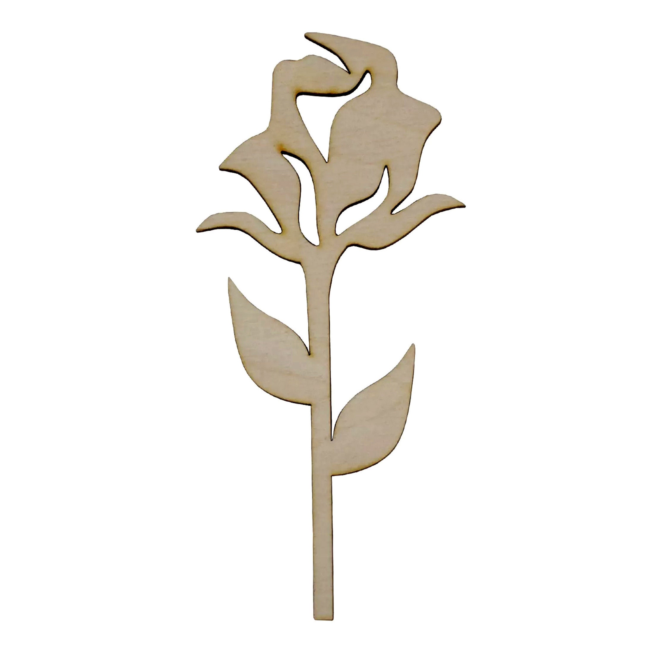 Floral Accents Wedding Sign Decor Mini Wooden Flowers Wooden - Etsy