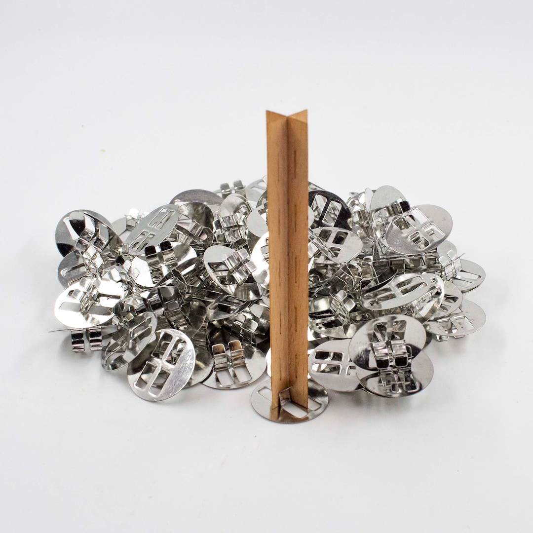 Wick Clips, Metal Wick Tabs for Candles, Wick Holders - Etsy