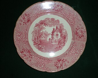 Red Transfer Ware | Etsy