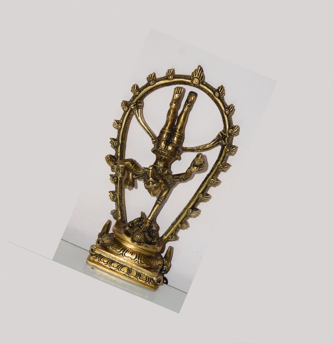 Divine Cosmic Dancer Shiva Sculpture | Dancing Lord Nataraja Statue ...