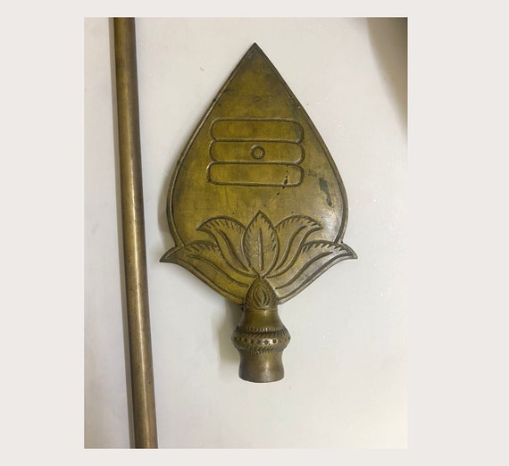 Brass Sacred Lord Murugan's Vel Approx 4.5 Feet Long - Etsy UK