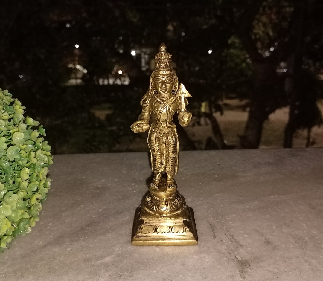 5.9" Inches Kalki Avatar Idol | Brass Spiritual Deity Statue - Etsy