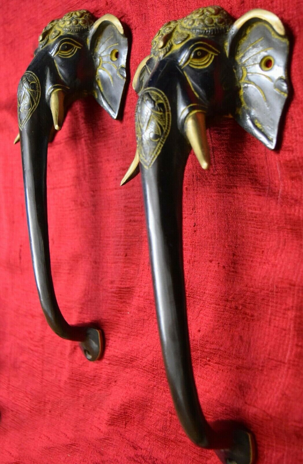 Handicraft Brass Lord Ganesha Door Handle Elephant Large - Etsy