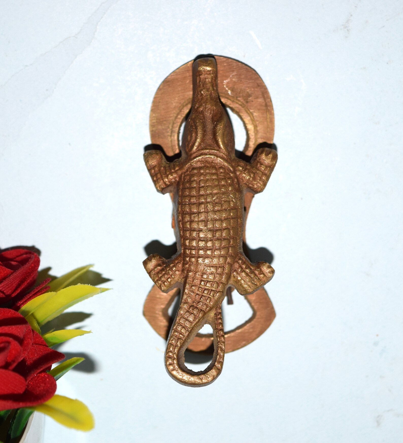 Alligator Shape Paper Clip Brass Lizard Shape Paper Fastener - Etsy