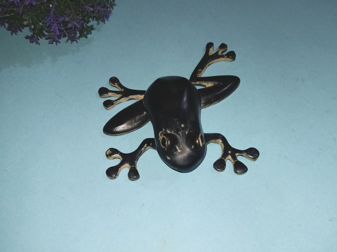 Leaping Frog Door Knocker | Brass Amphibian Frog Shape Door Bell | Kids ...