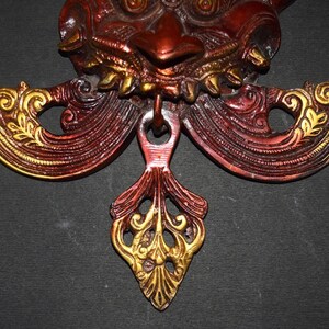 Brass Yali Face Wall Hanging | Handicrafts Mythical Yali Wall Decor ...
