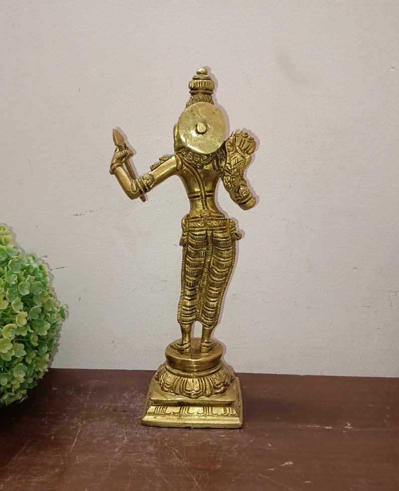 Lord Vishnu Rama Avatar Statue Ram Darbar Brass Murti | Ramchandra With ...