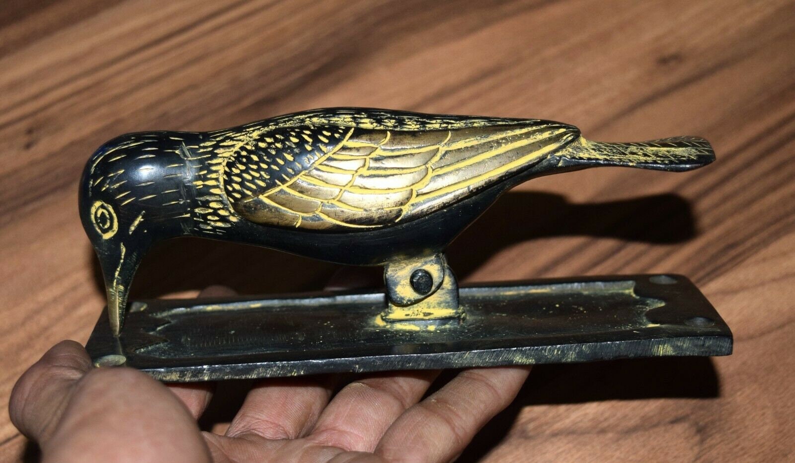 Kingfisher Bird Style Brass Door Bell Woodland Sparrow Door - Etsy