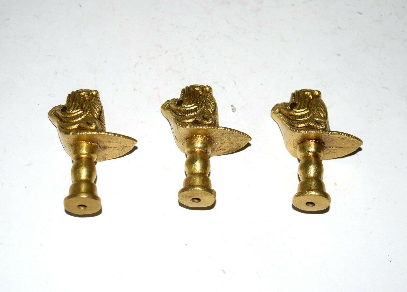 Set of 06 Dragon Knobs Brass Yali Dragon Drawer Knobs - Etsy