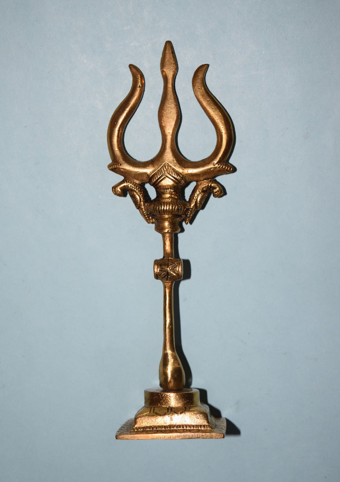Hindu Deity Heritage Trishula Brass Lord Shiva Trident With - Etsy