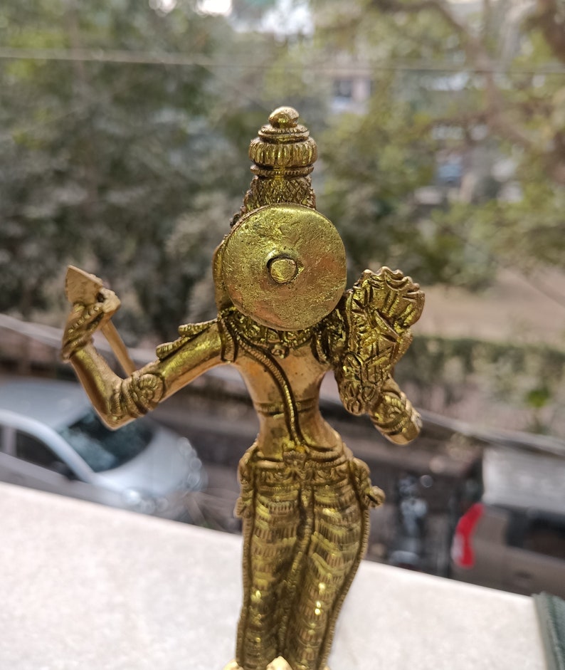 Lord Vishnu Rama Avatar Statue Ram Darbar Brass Murti - Etsy