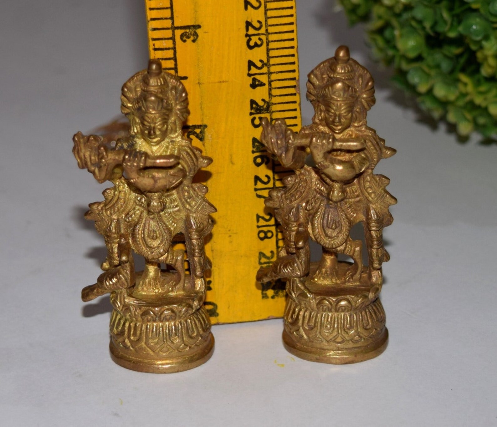 Depicted Lord Krishna Antique Statue Vishnu Incarnation | Etsy