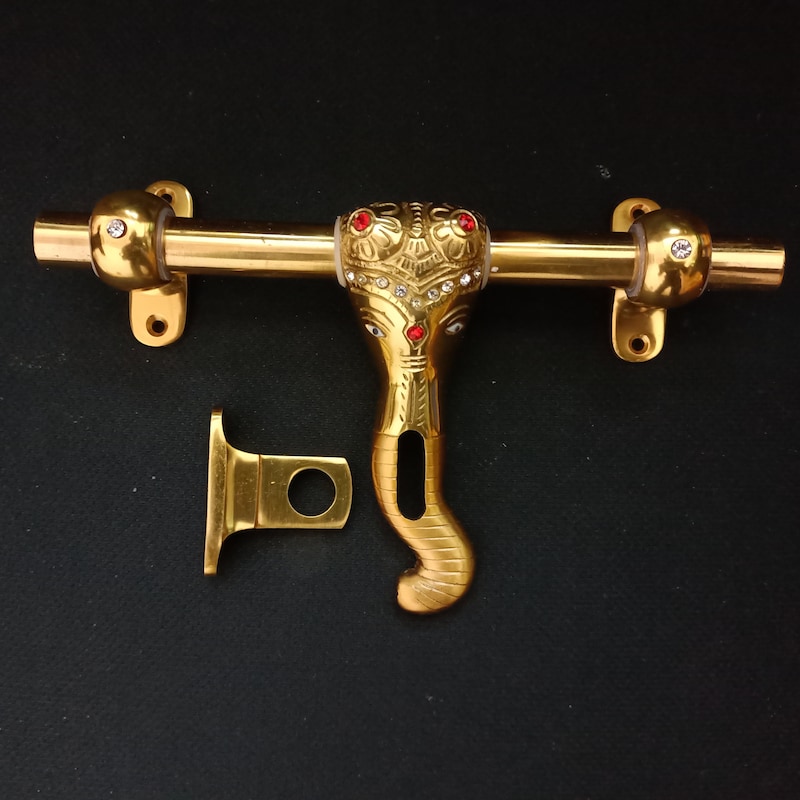 Brass Sliding Door Latch - Etsy