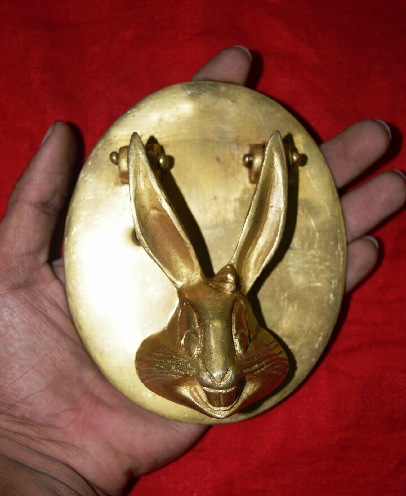 Roger Rabbit Head Door Knocker Brass Cartoon Theme Doorbell Door ...