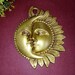 Brass Yali Face Wall Hanging Handicrafts Mythical Yali Wall Decor ...