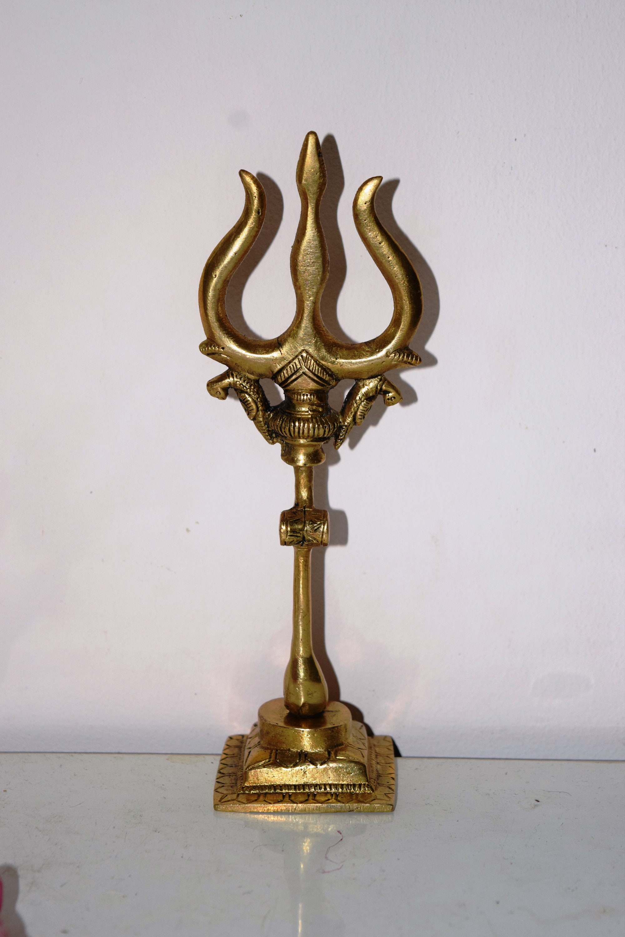 Hindu Deity Heritage Trishula Brass Lord Shiva Trident With - Etsy