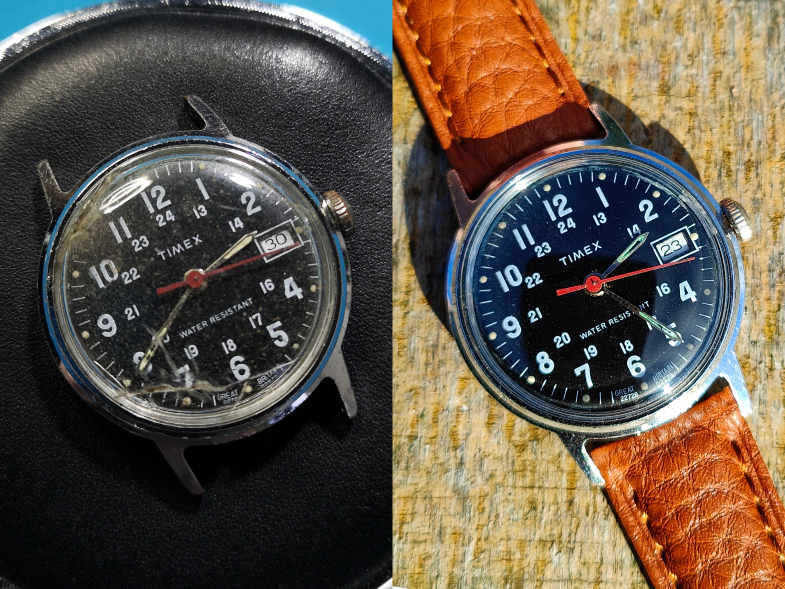 1979 Timex Sprite, Made in Great Britain, 30mm Military Style ...
