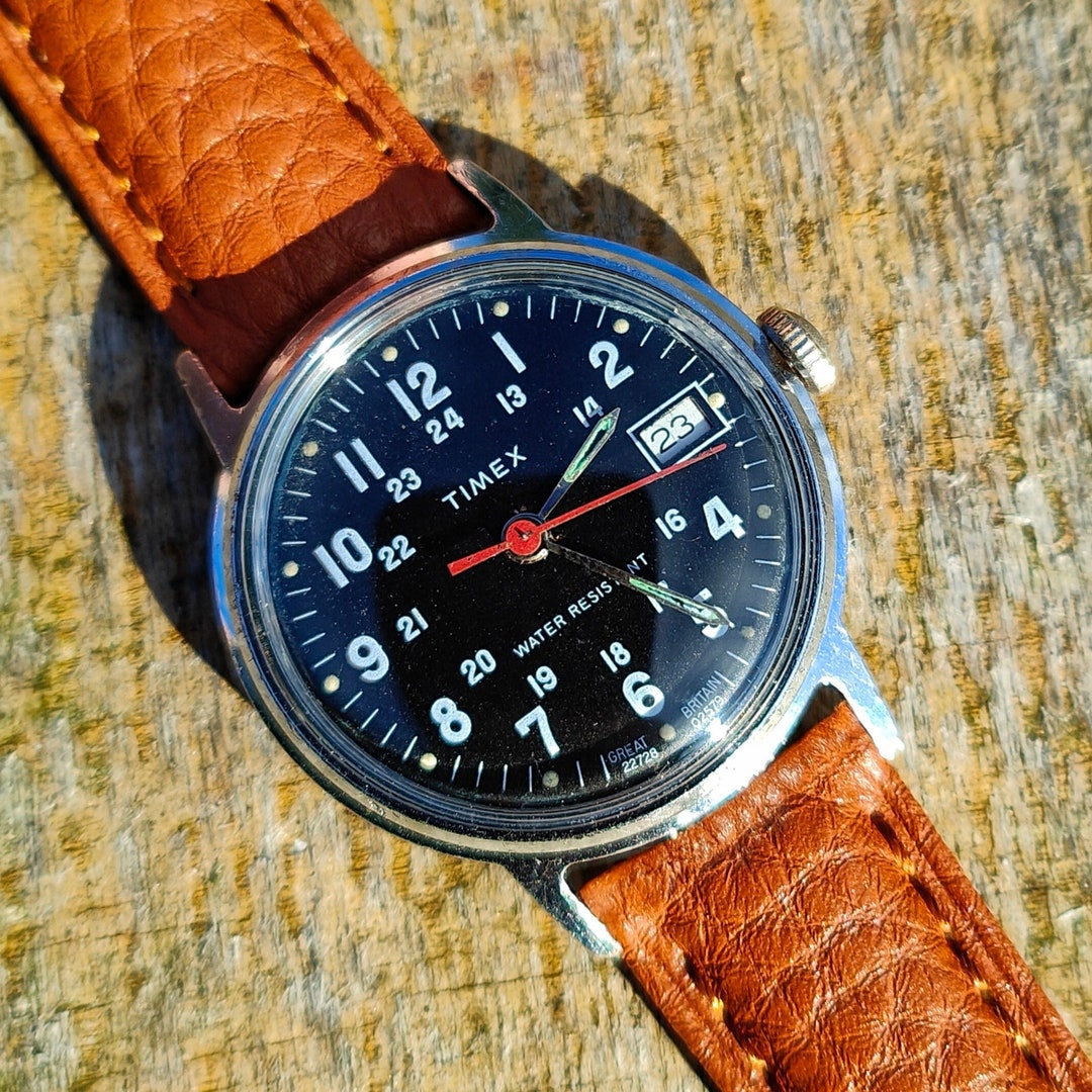 1979 Timex Sprite, Made in Great Britain, 30mm Military Style ...