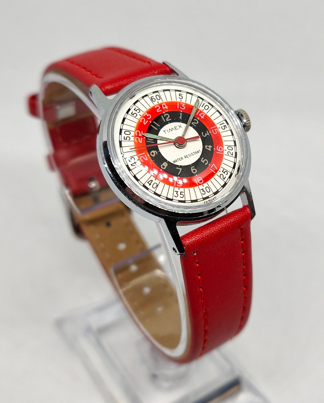 Rare 1971 Timex Sprite 'bullseye', Made in Great Britain, 30mm ...