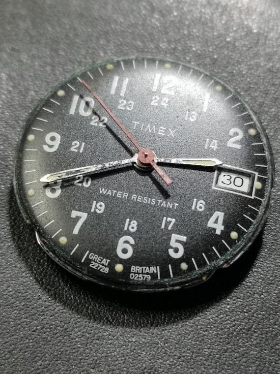 1979 Timex Sprite, Made In Great Britain, 30mm Milita… - Gem