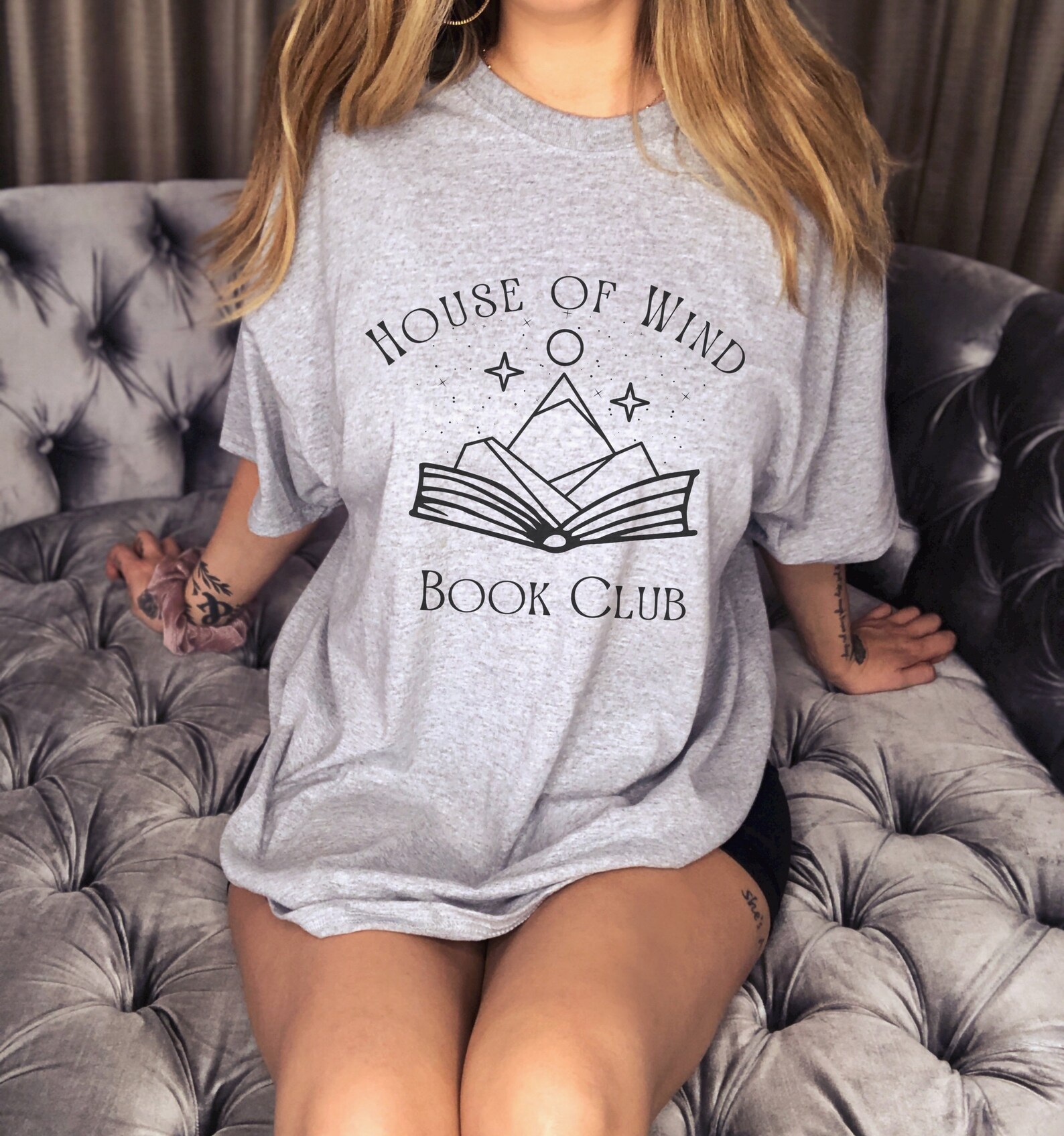 House of Wind Bookish Booktok Tee Book Shirt ACOTAR Merch - Etsy
