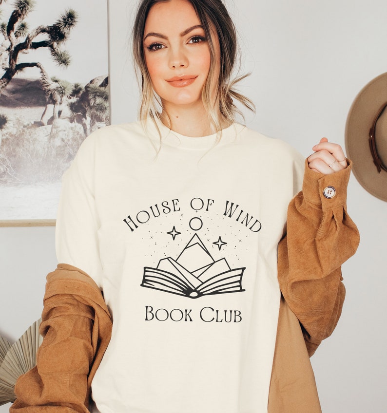 House of Wind Bookish Booktok Tee Book Shirt ACOTAR Merch - Etsy