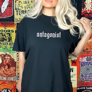 Comfort Colors Antagonist Antihero Dark Academia Bookish Shirt Poet ...