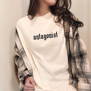 Comfort Colors Antagonist Antihero Dark Academia Bookish Shirt Poet ...