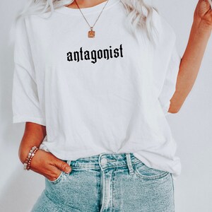 Comfort Colors Antagonist Antihero Dark Academia Bookish Shirt Poet ...